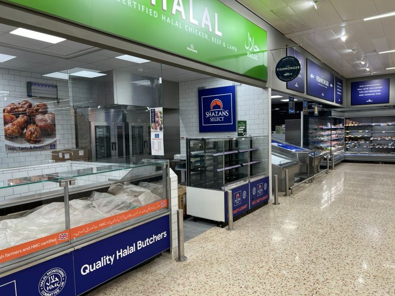 New refurbished counter at Morrisons Small Heath – Shazans