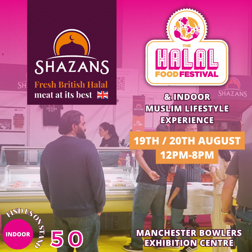 Shazans Exhibiting at The Halal Food Festival Manchester – Shazans